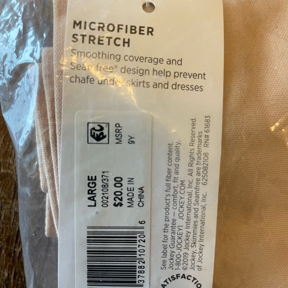 Jockey | Intimates & Sleepwear | Jockey Microfiber Stretch Skimmies ...